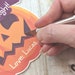 Halloween Glow Stick Printable Cards Halloween Printable - Etsy