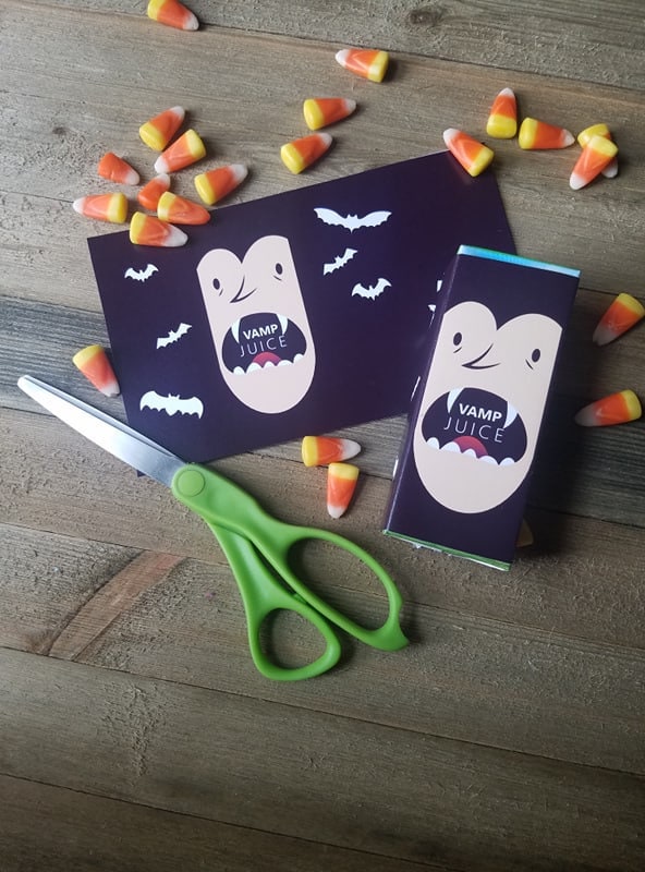 Halloween Juice Box Labels, Printable Monster Juice Box Covers ...
