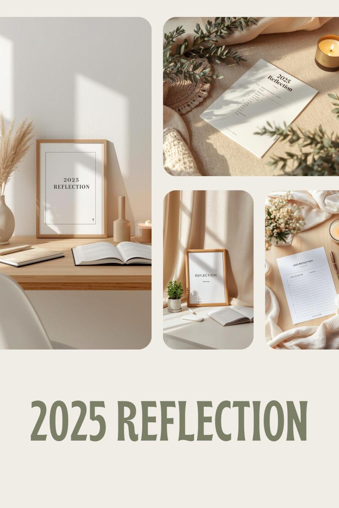 2025 Reflection Worksheet Printable | Year-end Journal Page | New Year ...