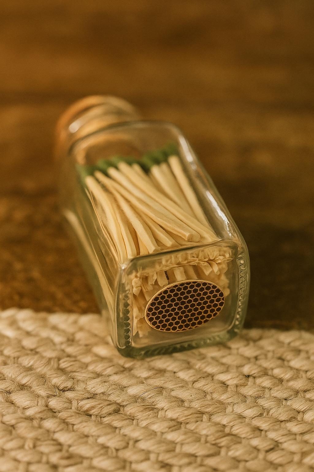 Wishfire Match Jar: Ritual Matches for Candle Lighting & Intention - Etsy