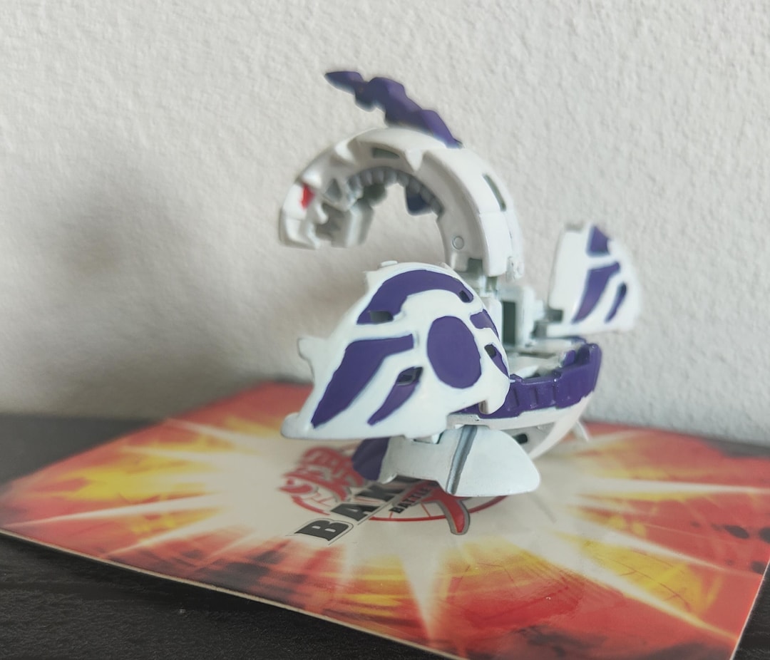Bakugan WHITE NAGA Custom Painted as Silent Naga - Etsy
