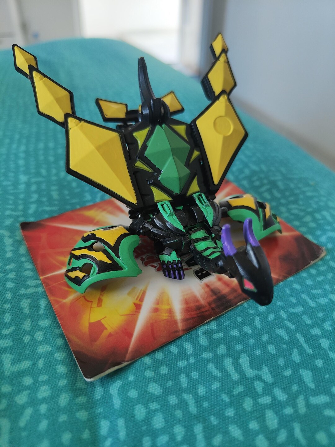 Bakugan Darkus Dharak + Airkor Custom Painted as Anime - Etsy