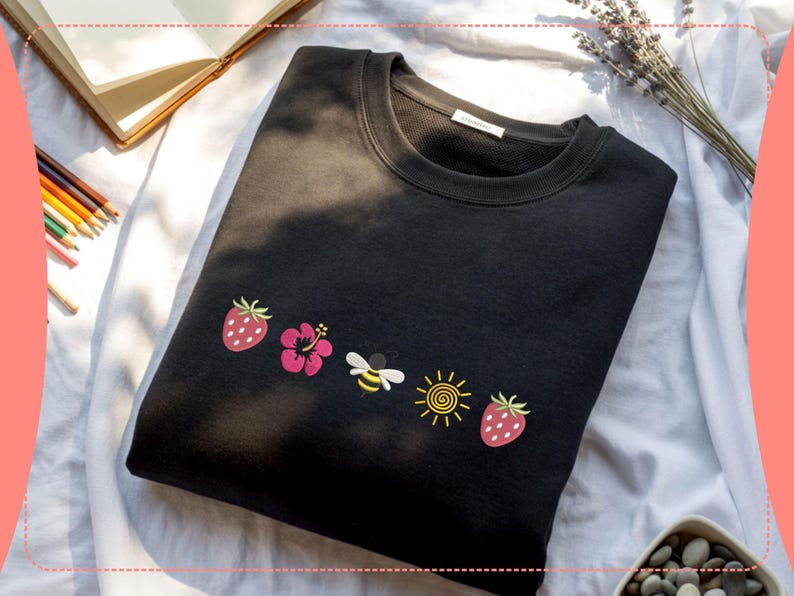 Spring Mini Embroidery Designs Bundle, Insects Icon Embroidery Files ...