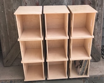 Record Milk Crate - Etsy