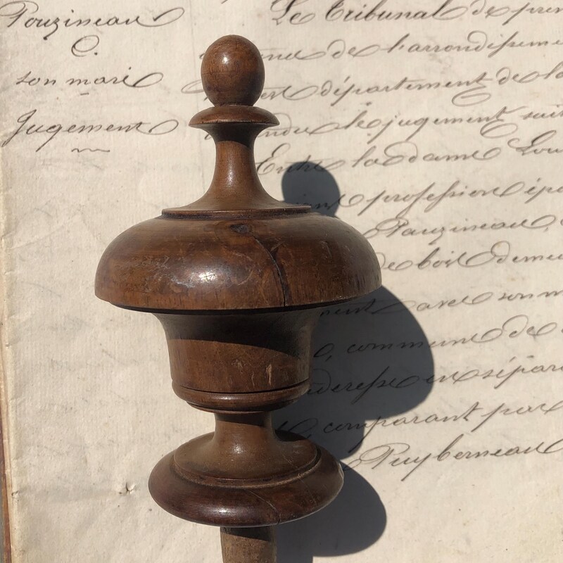 Wooden Finials - Etsy