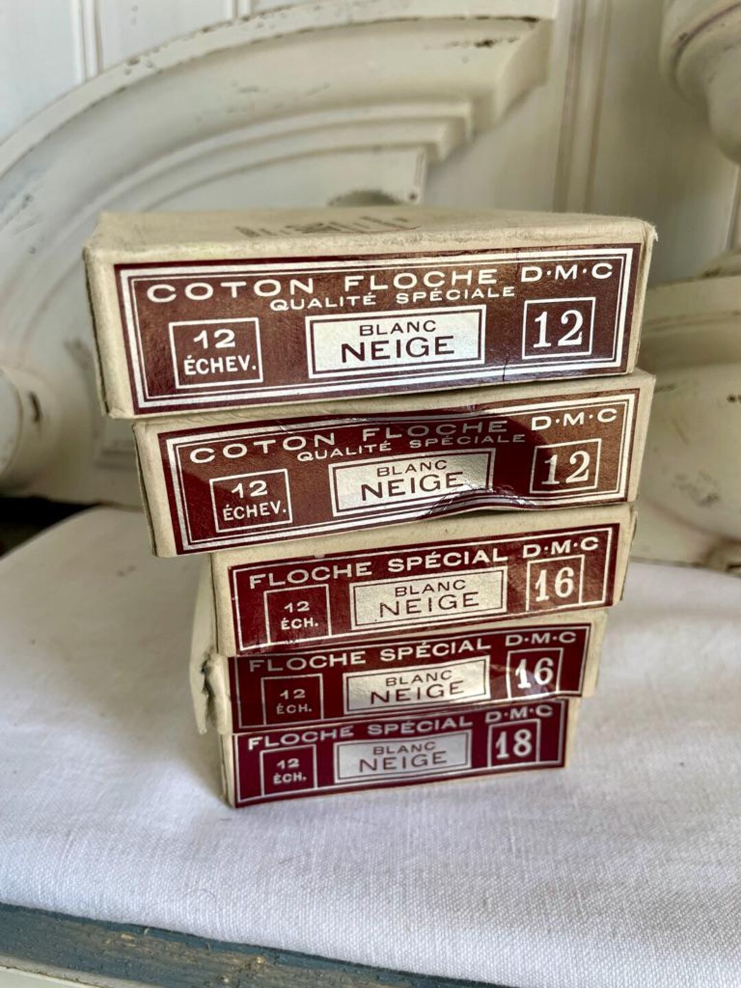 Full Box Antique French Embroidery Thread Cotton Floche DMC - Etsy