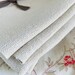 Woven Vintage French Fabric Linen Cloth Textured Basque Country Textile ...