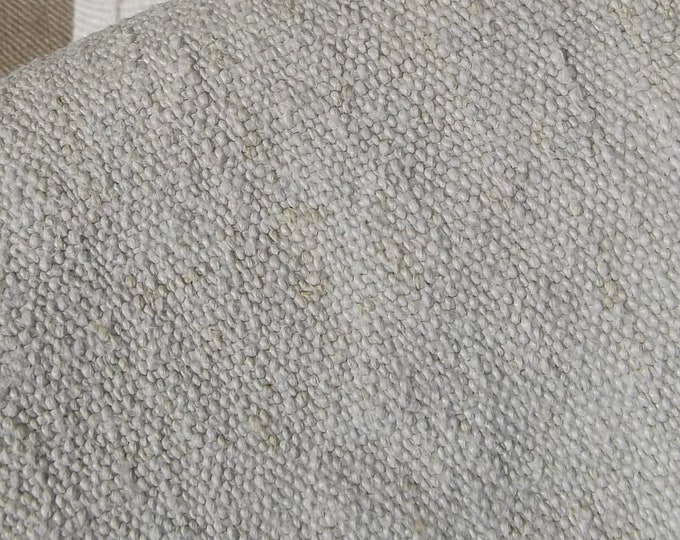 Antique 19th Century French Linen Hand Woven Textile Panel Oatmeal ...