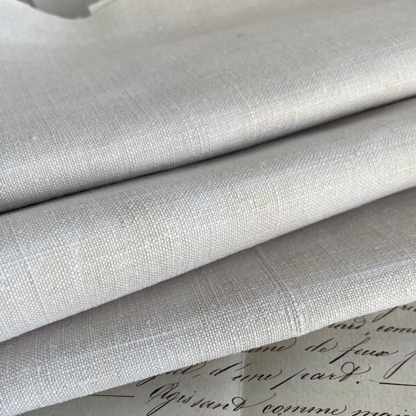 French Linen Fabric - Etsy