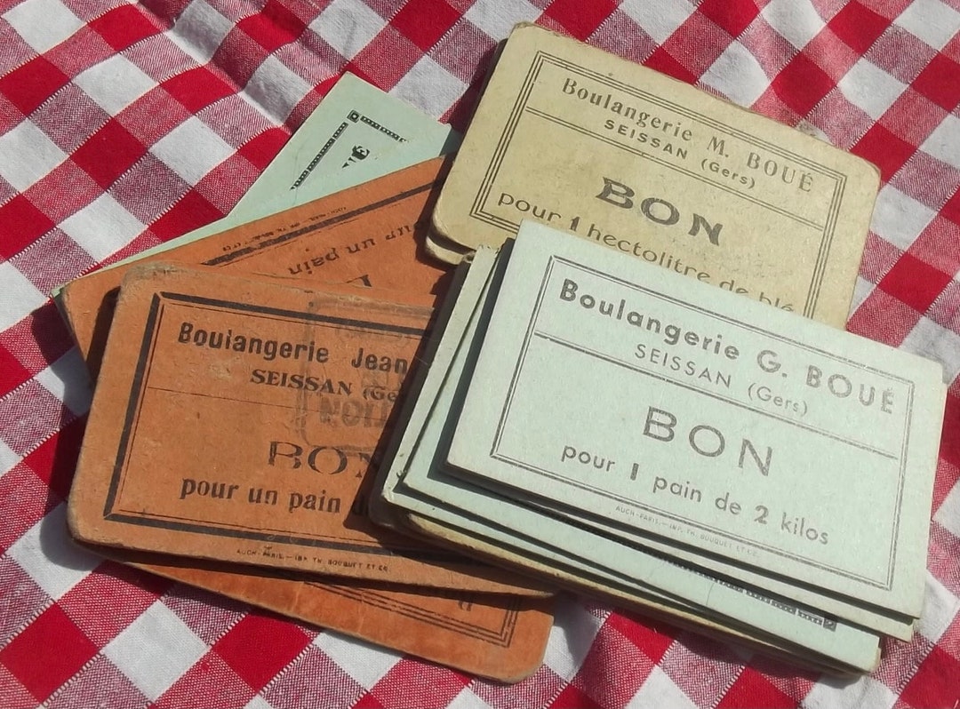 3 Vintage French Patisserie Store Boulangerie Shop Bread Token Bakers ...