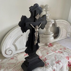 Antique Vintage French Altar Cross Gothic Crucifix Church Shrine - Etsy