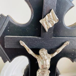 Antique Vintage French Altar Cross Gothic Crucifix Church Shrine - Etsy