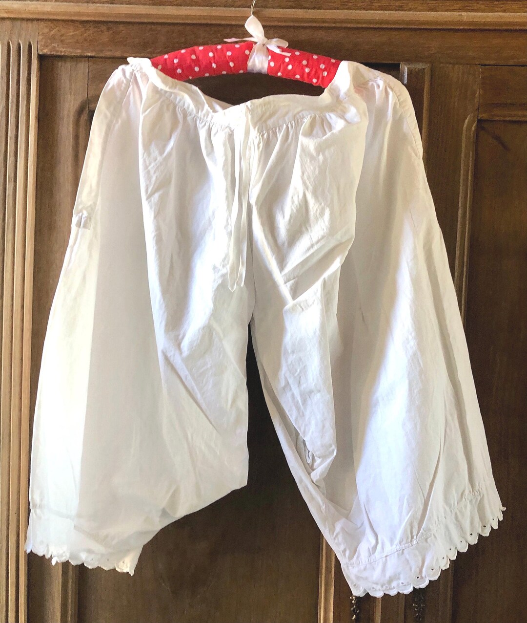 Antique French White Cotton Bloomers Shorts Knickers Pants Culottes - Etsy