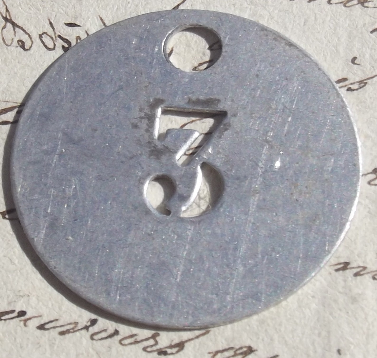 Vintage French Hotel Key Metal Fob Room Number Tag various | Etsy