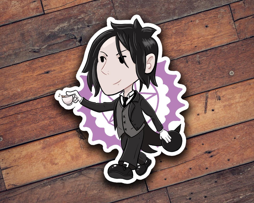 Sebastian Sticker | Matte Finish - Etsy