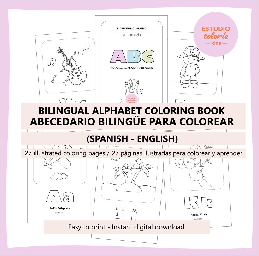 Printable Alphabet for Coloring | Coloring Pages for Kids | Printabe ...