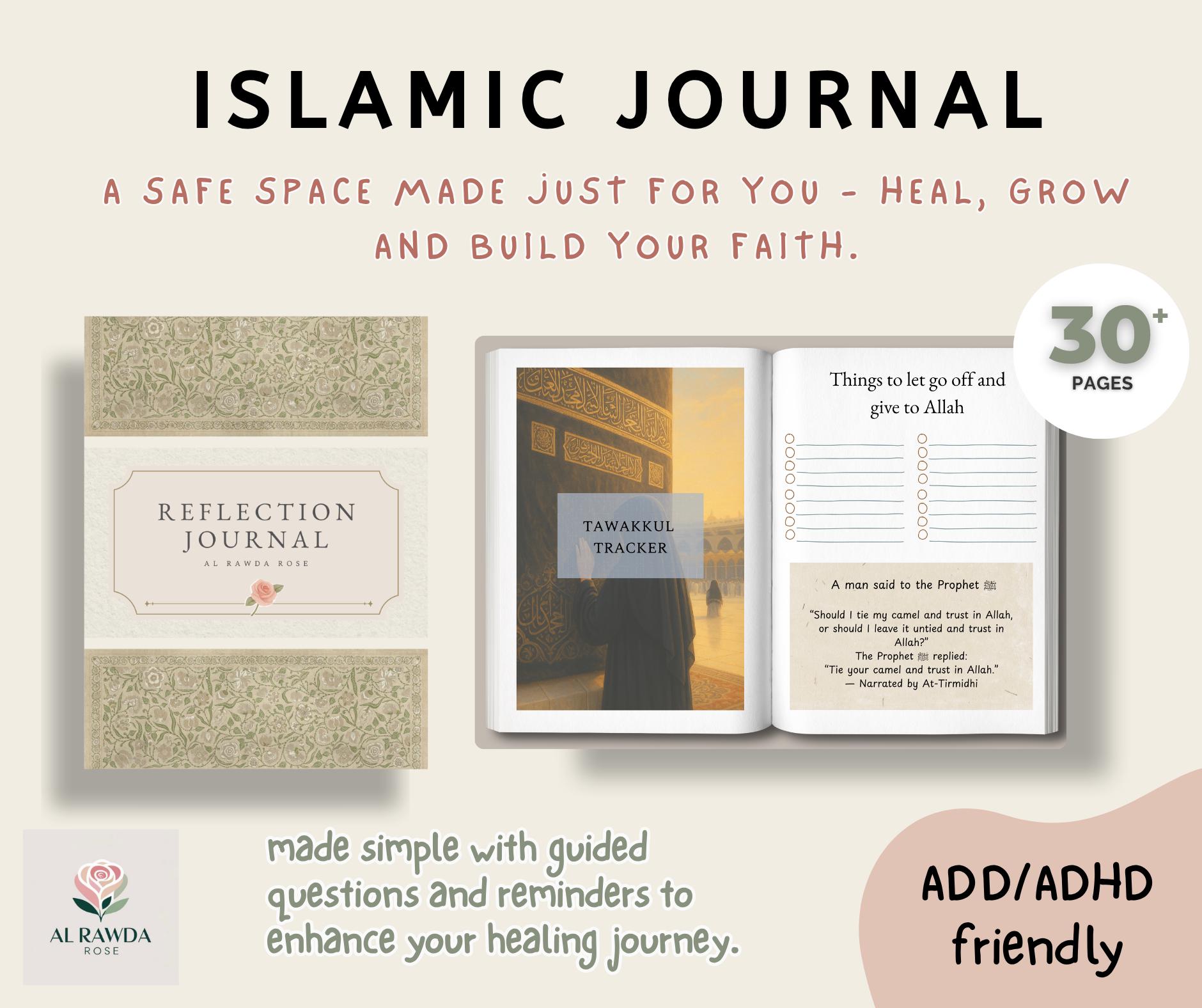 Islamic Reflection Journal | Mindfulness | Gratitude | Interactive ...