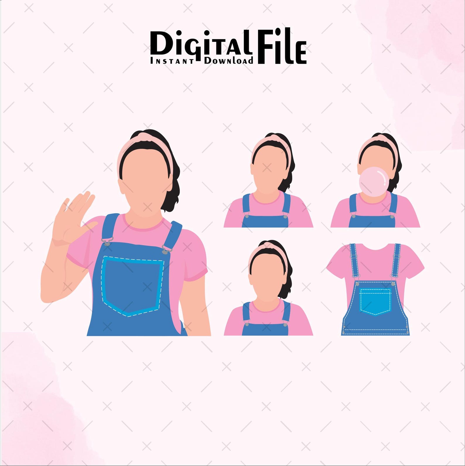 Ms Rachel Vector PNG Clipart Instant Download File - Etsy