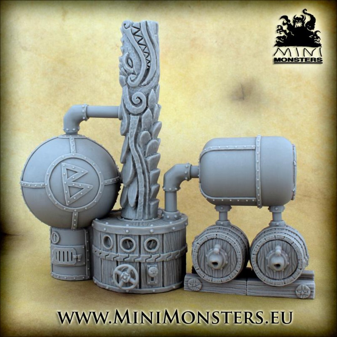 DWARVEN BREWERY - Wargaming Terrain, Dwarf, Fantasy Miniatures, 28mm ...