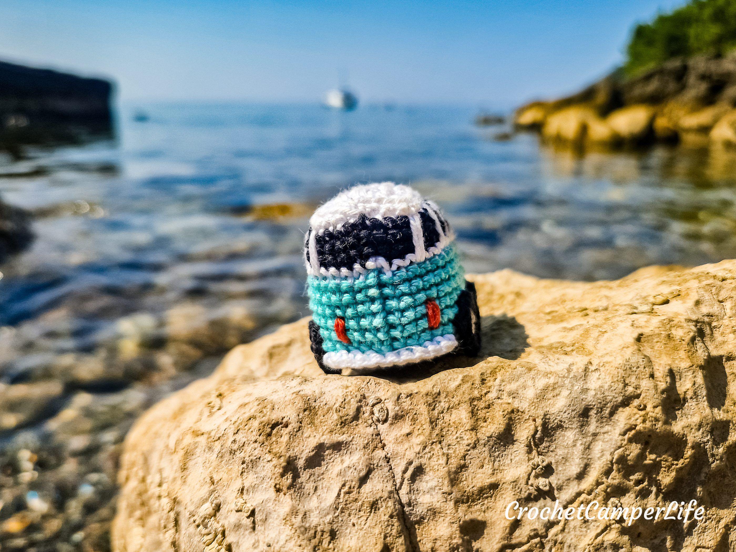 Camper Van Crochet Pattern: V1 Minibus Camping Amigurumi Pattern by ...