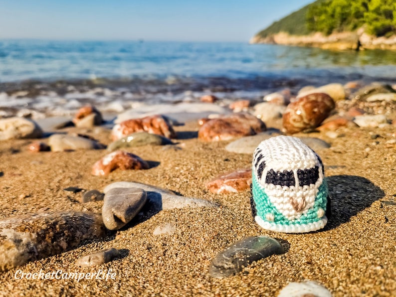 Camper Van Crochet Pattern: V1 Minibus Camping Amigurumi Pattern by ...