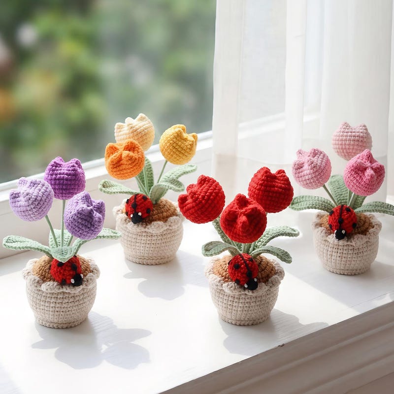 Spring Tulip Handmade - Etsy