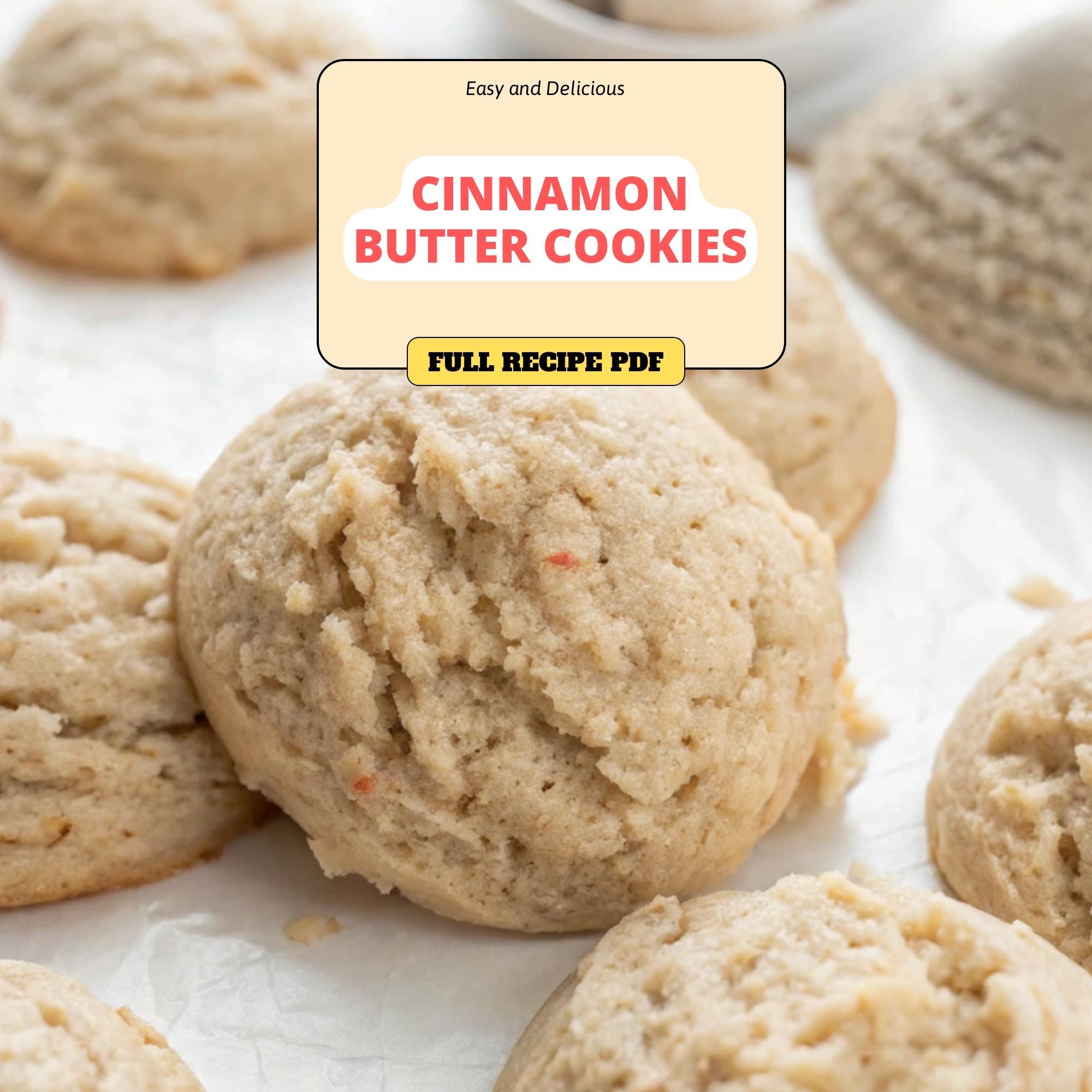 Cinnamon Butter Cookies Recipe – Easy Homemade Spiced Treat (instant ...
