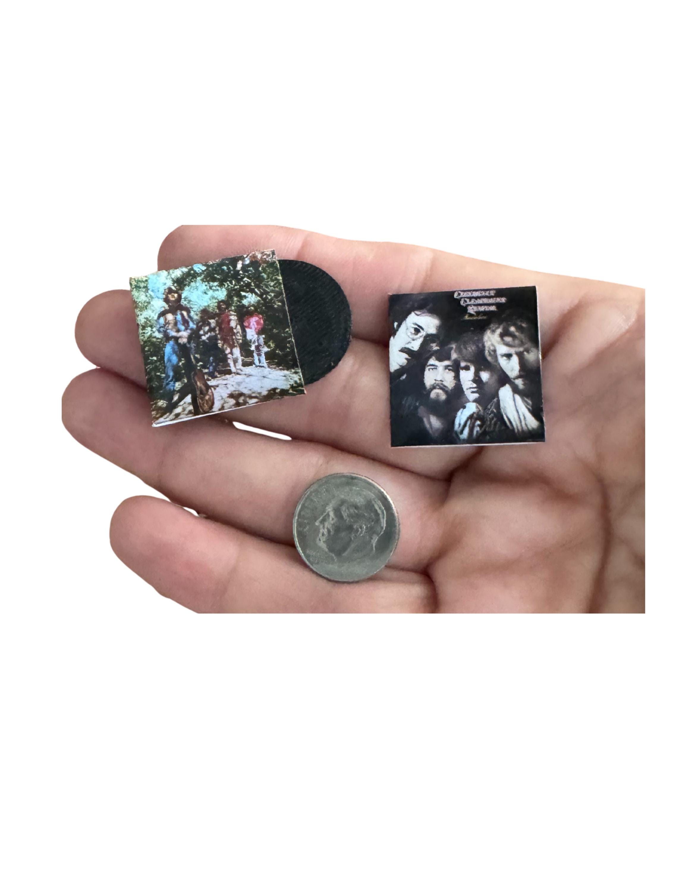 Miniature Creedence Clearwater Revival CCR Vinyl Records – 1:12 Scale ...