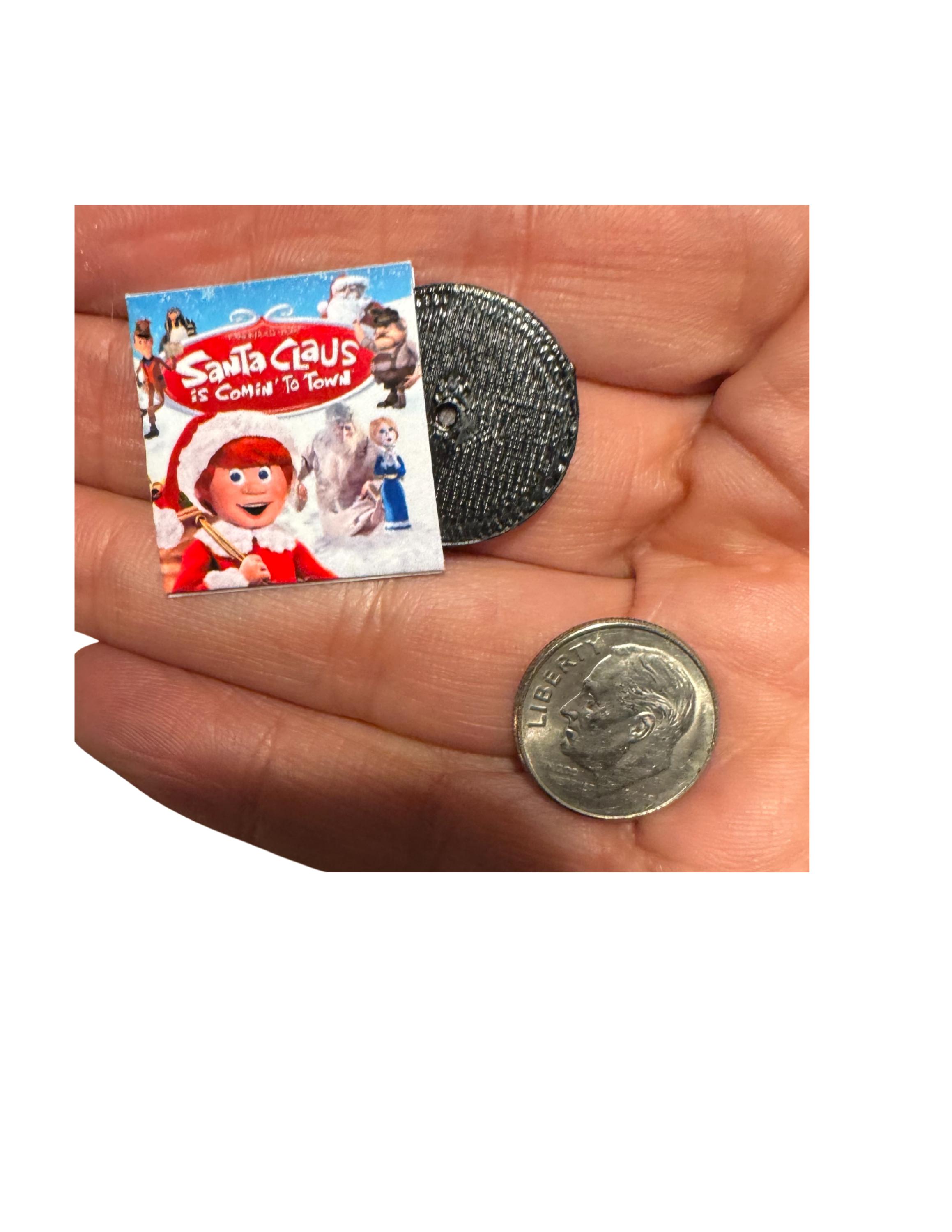 Miniature 1:12 Scale Christmas Classic Animated Movies Vinyl Records ...