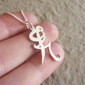 Sterling Silver Iratze or Healing Rune Pendant - Etsy