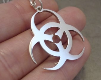Biohazard Pendant - Etsy