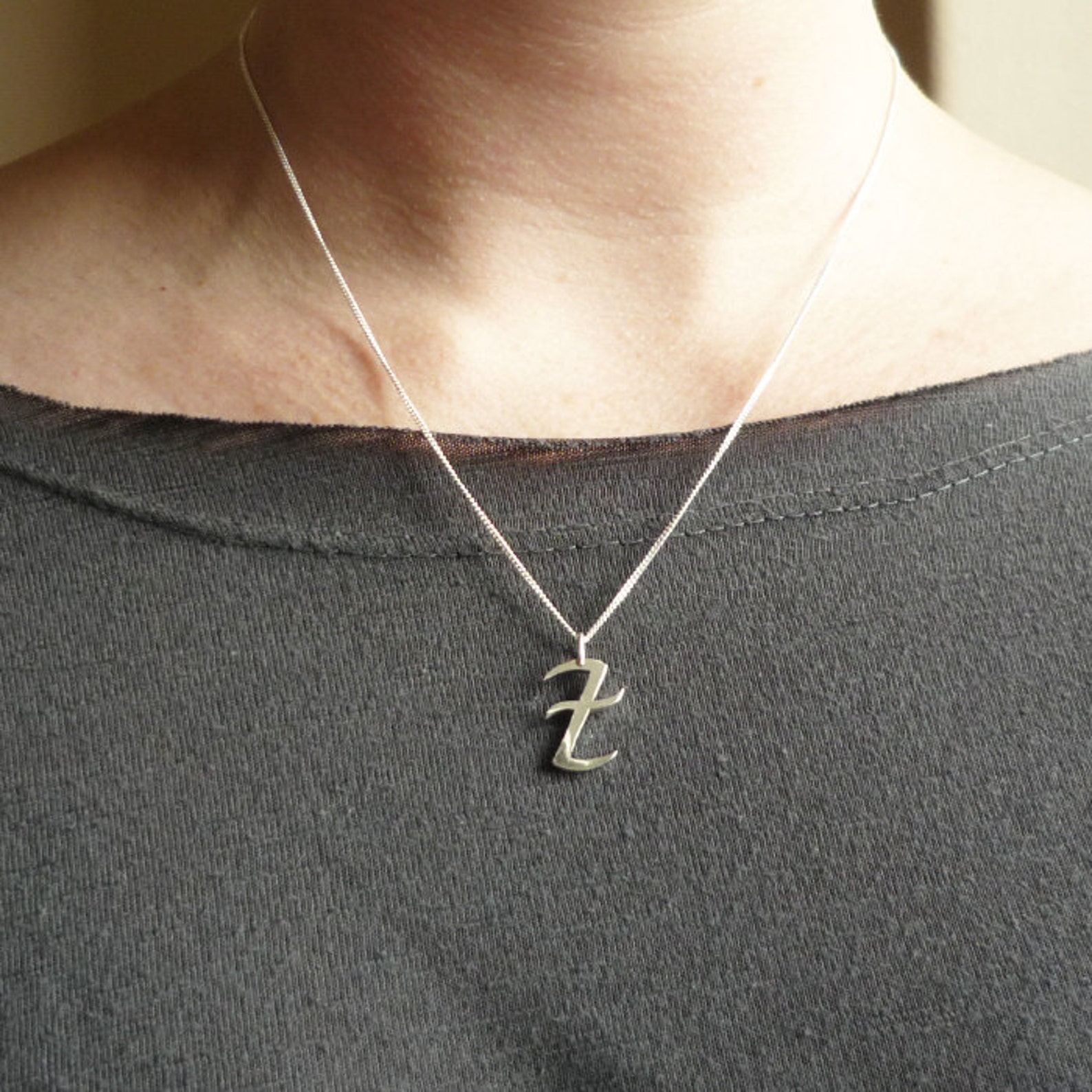 Deflect/Block Rune Handmade Sterling Silver Pendant | Etsy