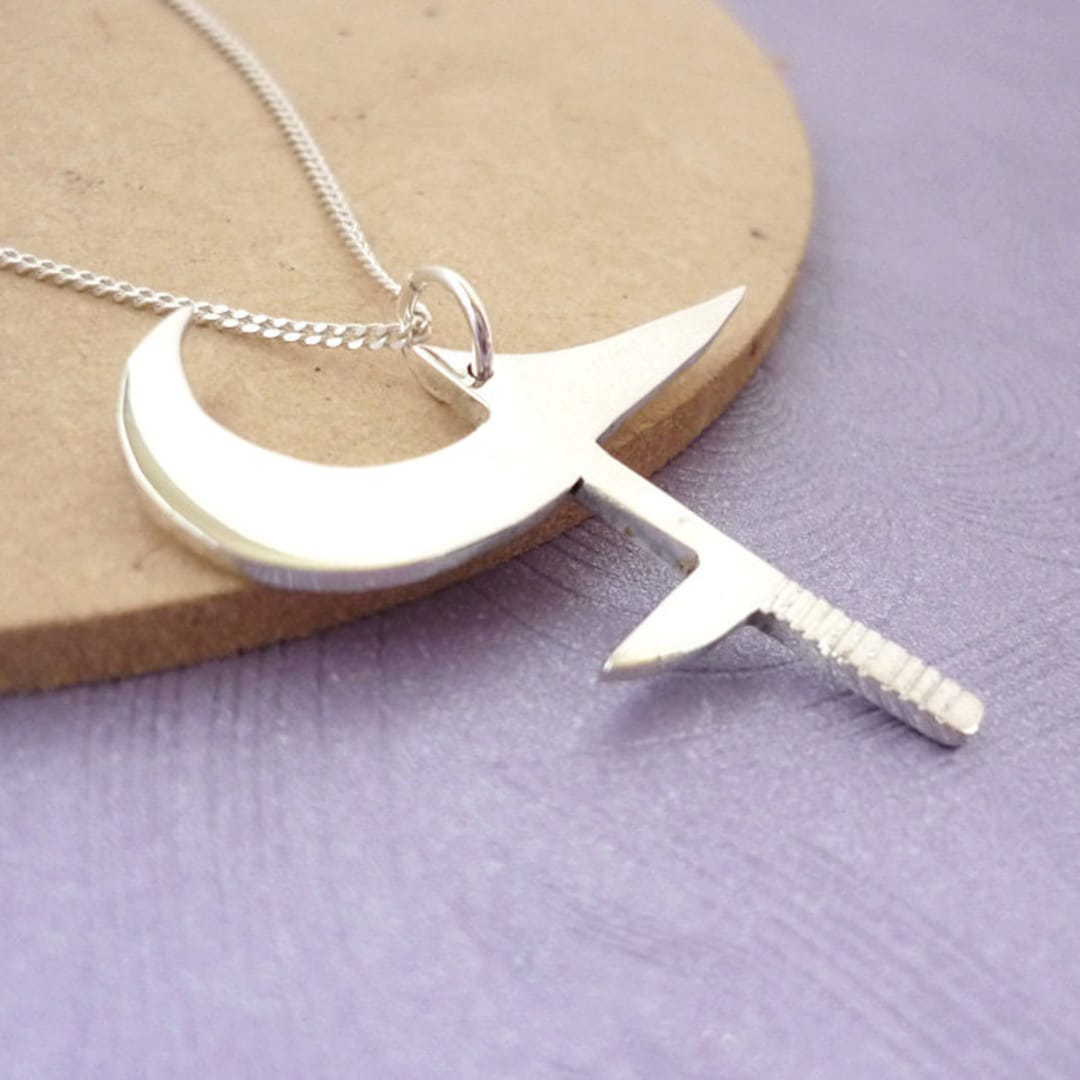 Buffy's Hunga Munga - Handmade Pendant in Sterling Silver - Etsy