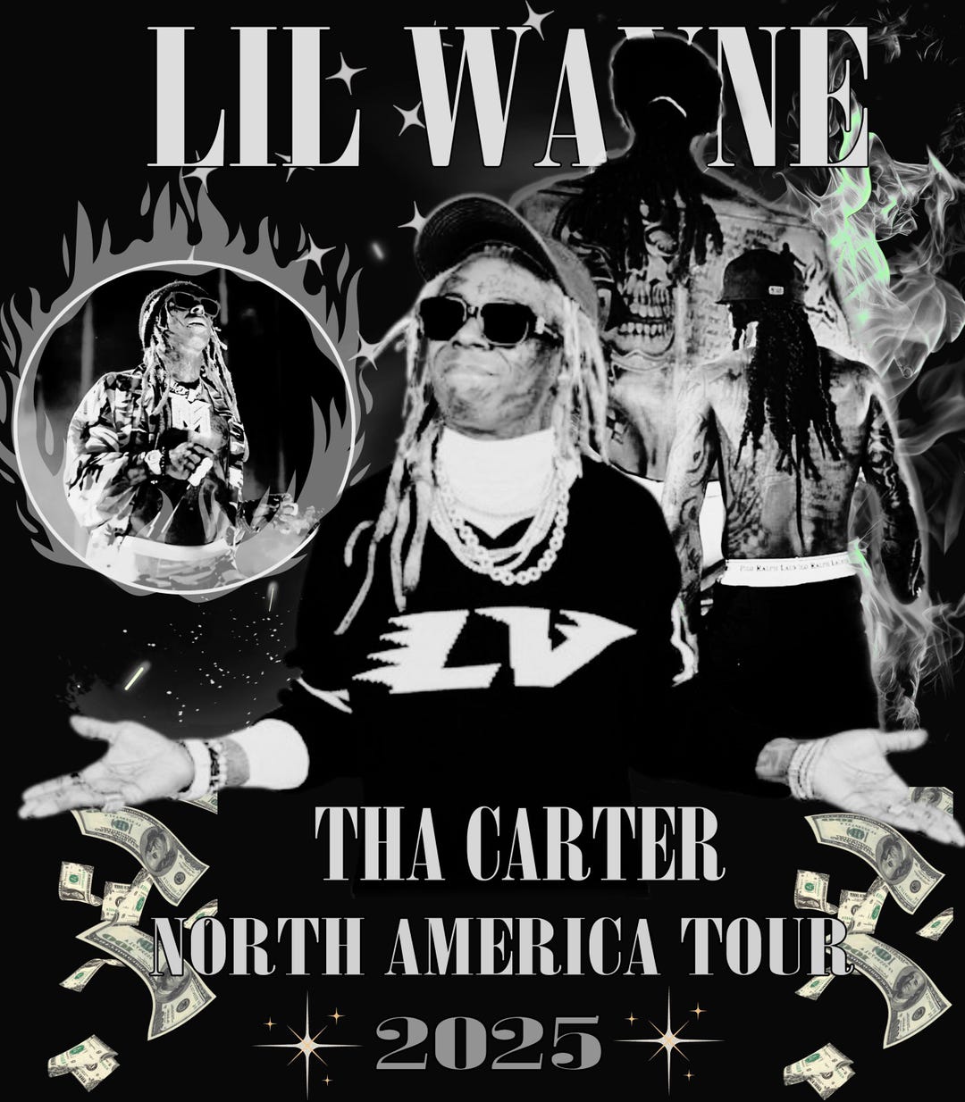 Lil Wayne PNG File, Lil Wayne Digital File, PNG Ready Print to T-shirt - Etsy