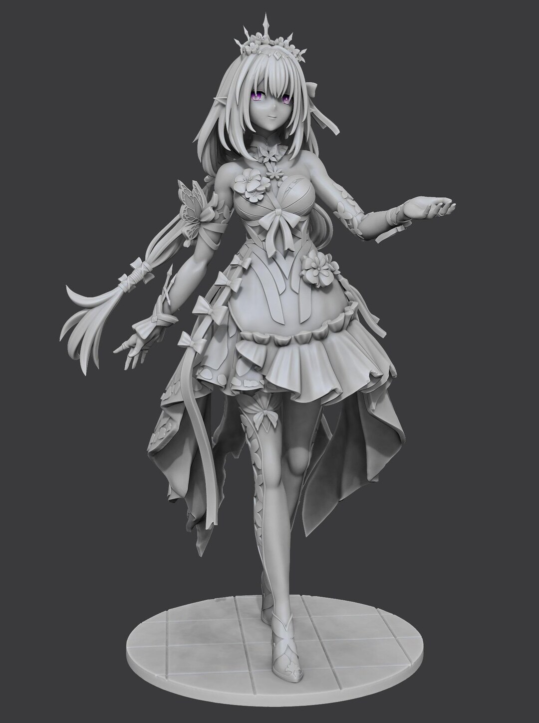 Honkai Star Rail Castorice STL Model: 3D Printing Diorama - Etsy