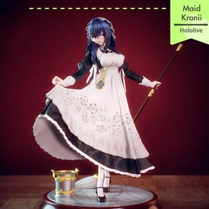Ouro Kronii From Hololive - STL Model for Resin Printer Figure 3D ...