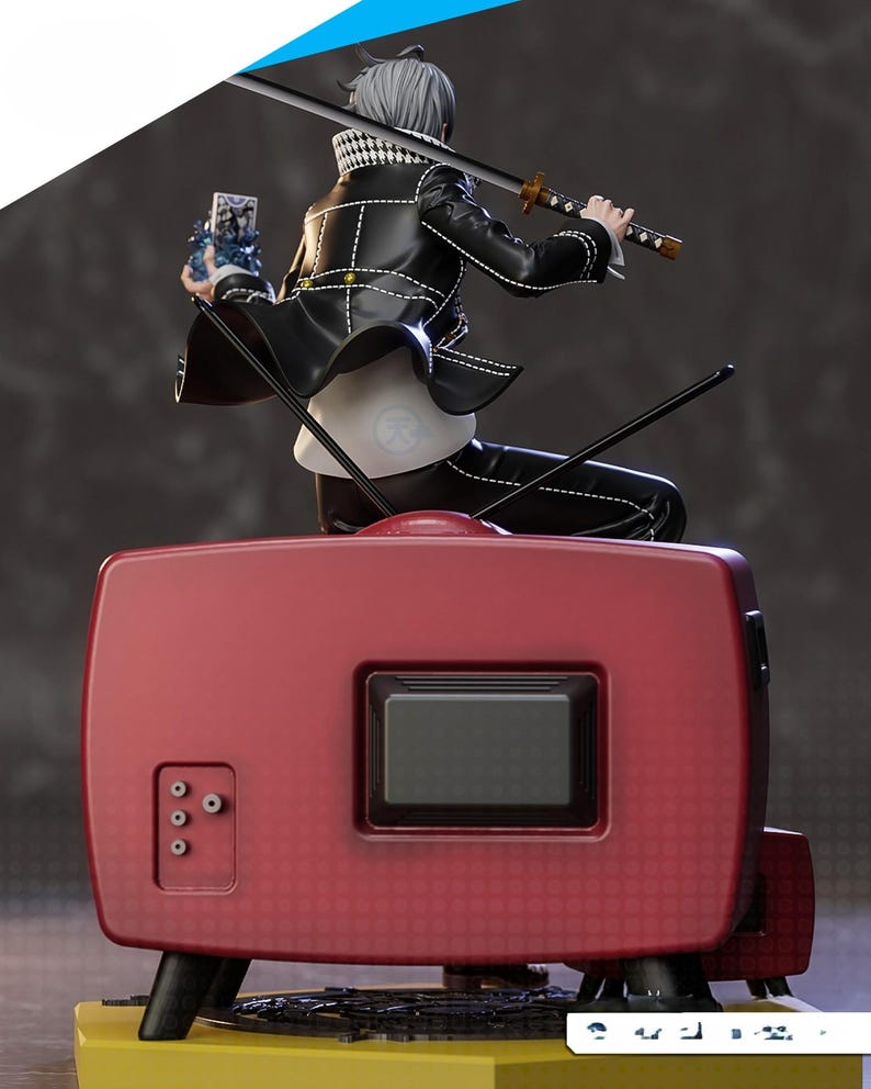 Yu Narukami From Persona 4 - STL Model for Resin Printer Figure 3D ...