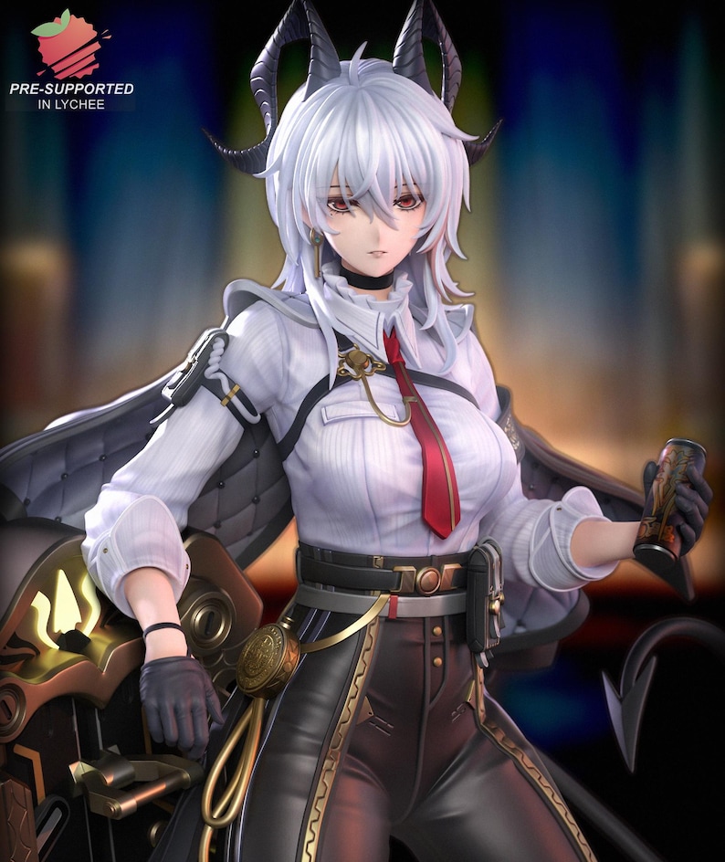 Zani From Wuthering Waves - STL Model for Resin Printer Figure 3D ...