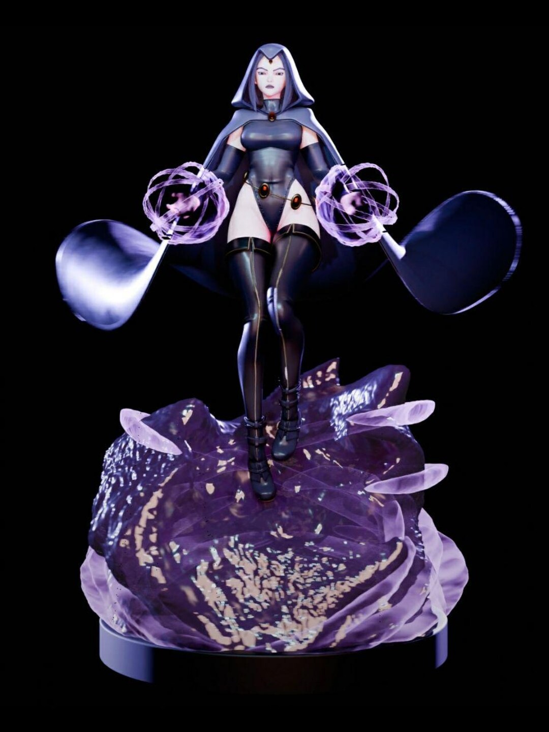 Raven - STL Model for Resin Printer Figure 3D Printing - High Quality ...