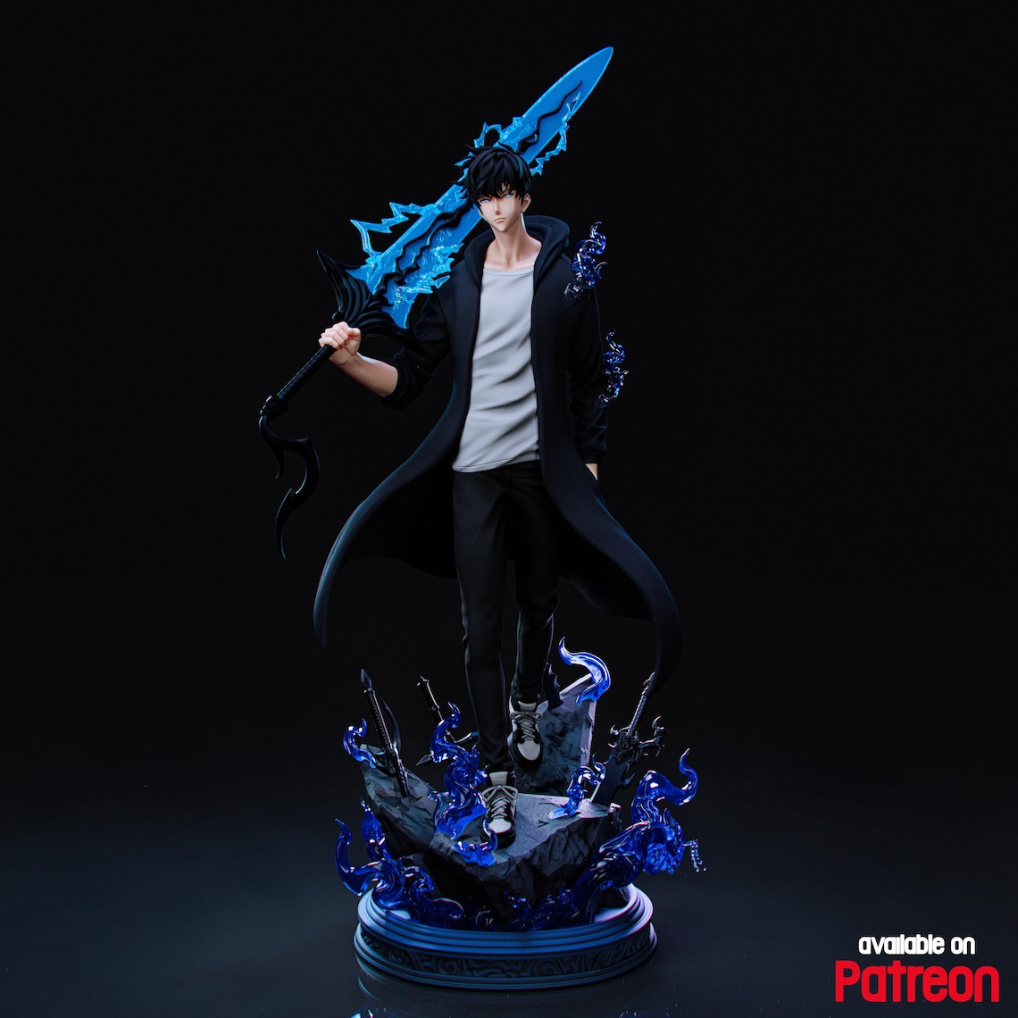 3D Model - STL Model for Resin Printer Figure 3D Printing - High ...