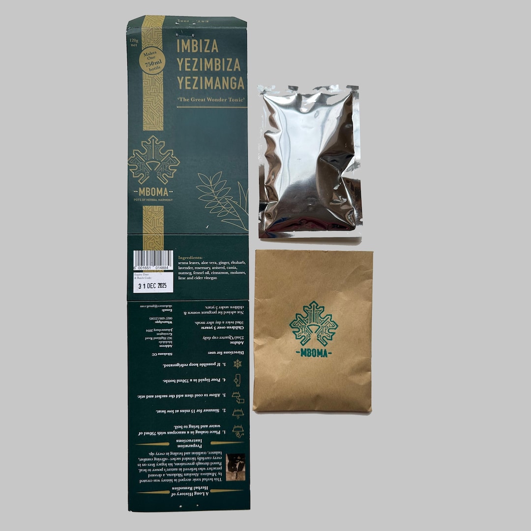Mboma Herbal – 12 Pack of Imbiza Yezimbiza Yezimanga Herbal Recipe From ...