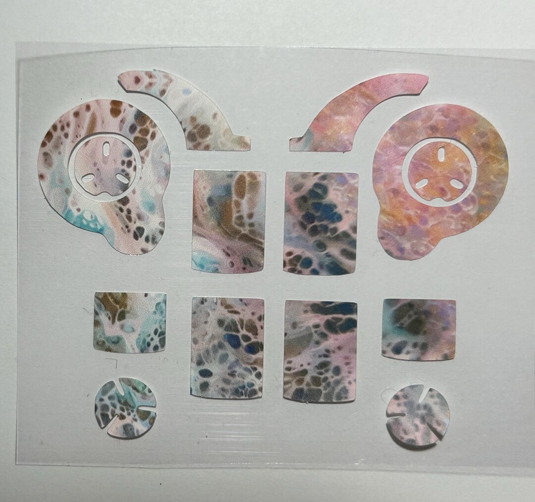 Nucleus 8 Cochlear Processor Skins- Left and Right Side - Pink, Teal ...