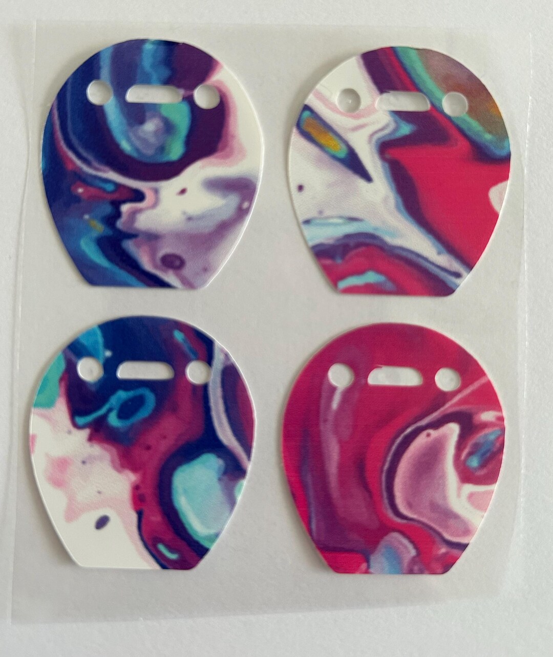 Kanso 2 Cochlear Processor Skins Set of 4 Blue, Pink, Purple, White ...