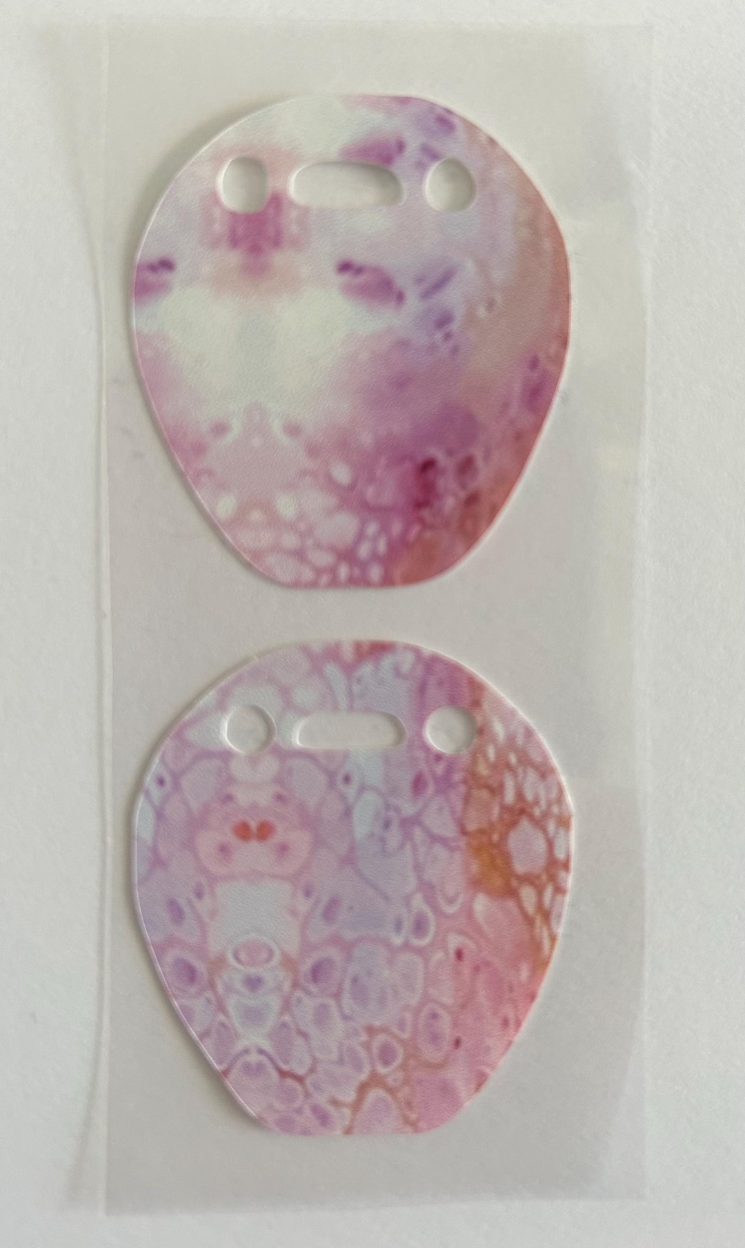 Kanso 2 Cochlear Processor Skins- Set of 2- Pink & White Marble - Etsy