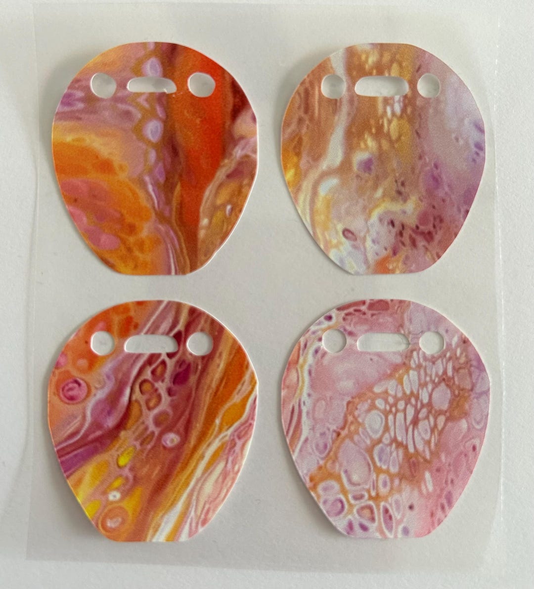 Kanso 2 Cochlear Processor Skins Set of 4 Pink Lava Lamp - Etsy