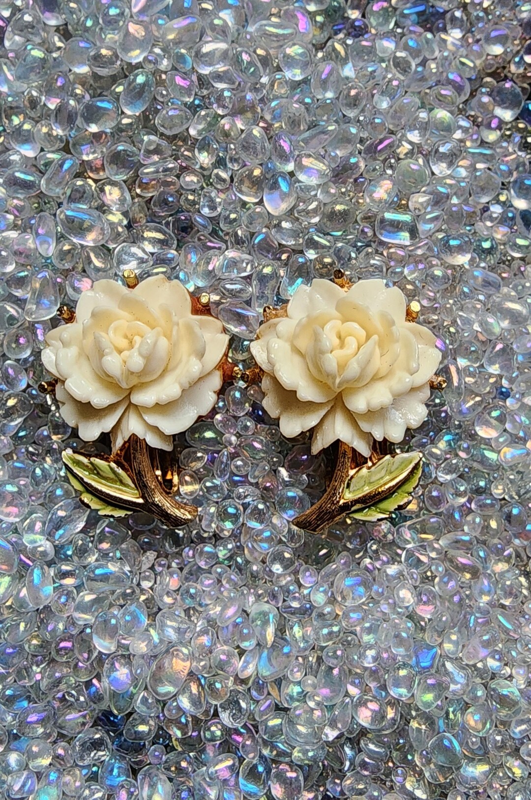 Vintage Cream Color Flower - Etsy