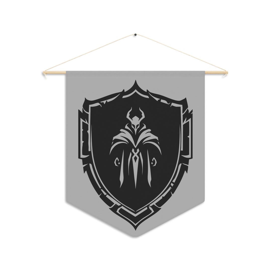 Warlock Wall Banner: Medieval Fantasy Game Room Decor - Etsy