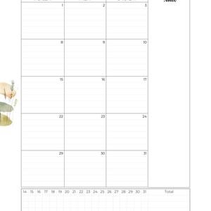 2026 Boho Planner | Goal Setting & Habit Tracker | 8.5x11" Printable ...