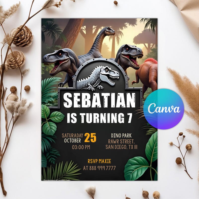 Dinosaur Graduation - Etsy