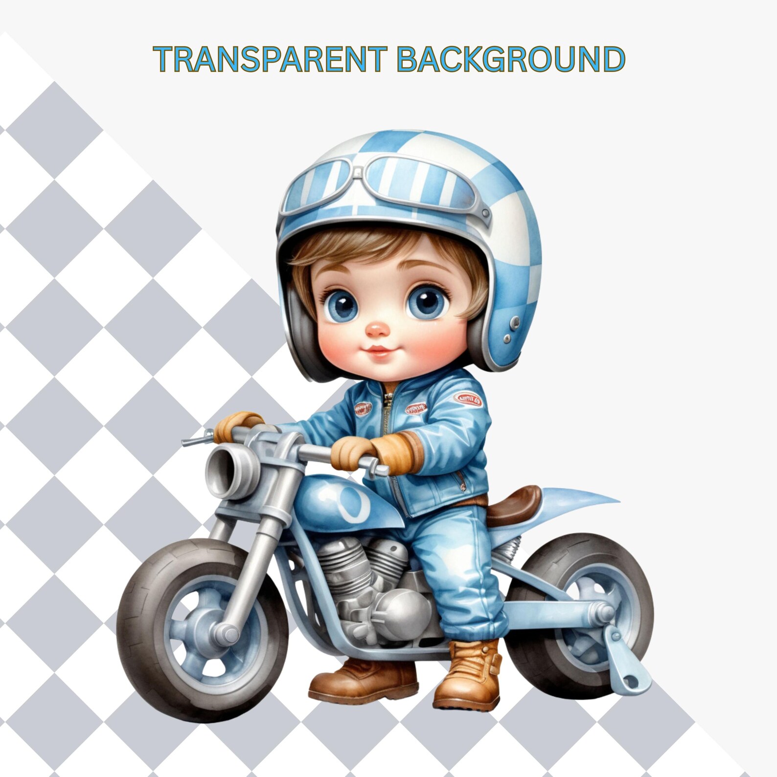 Watercolor Blue Race Car Clipart, Baby Racer PNG (digital Download) - Etsy